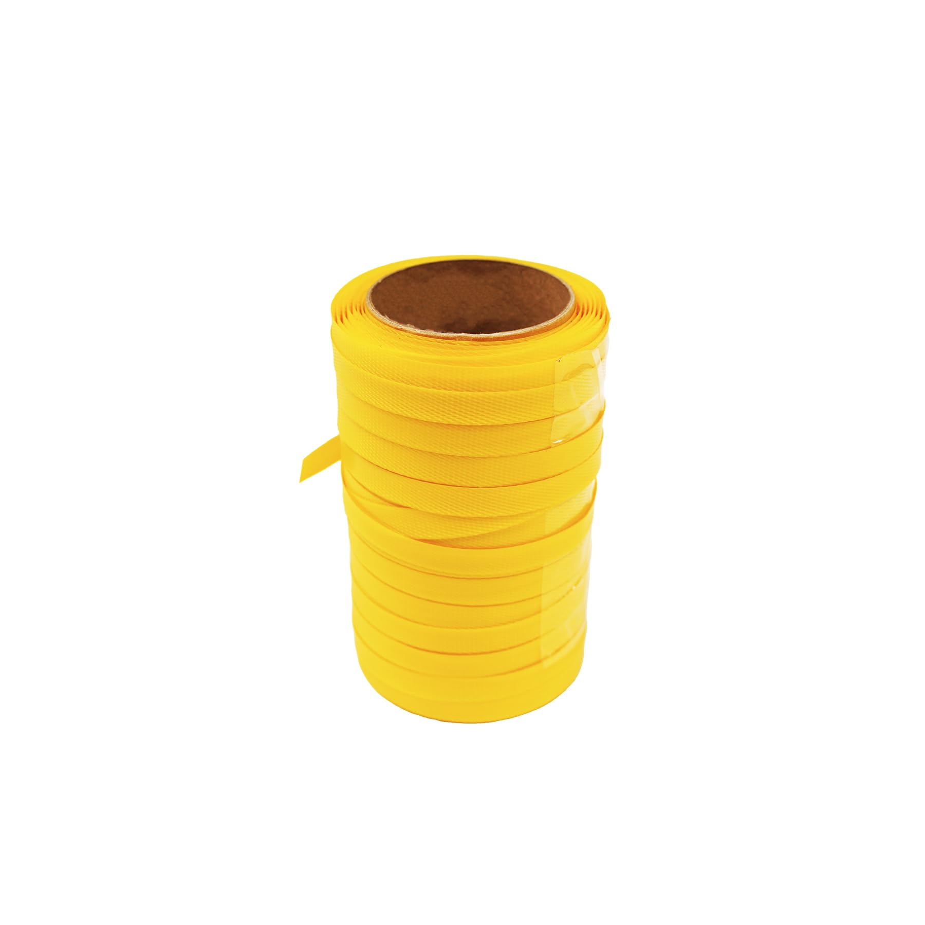 Trojan Heavy Duty Strapping Roll 12mm Wide Yellow Economy Size Pastic ...