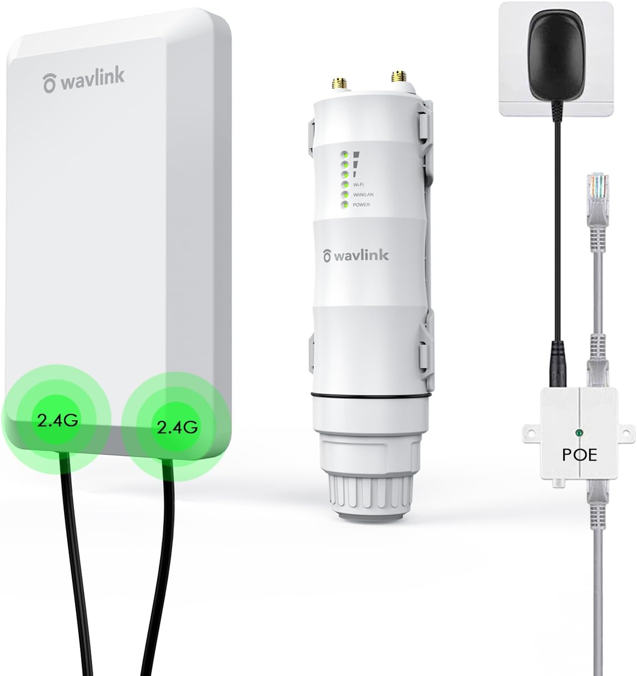 Amazon.com: WAVLINK N300 Wireless Outdoor Access Point with PoE Powered ...