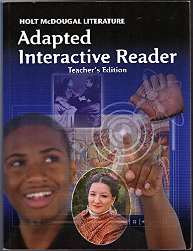 Holt McDougal Literature: Adapted Interactive Reader Teacher's Edition ...