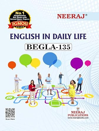 NEERAJ BEGLA-135 English in Daily Life-IGNOU-Chapter Wise Help Book ...