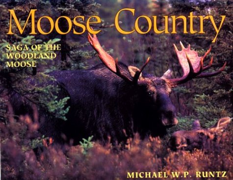 Moose Country: Saga of the Woodland Moose: Runtz, Michael W. P ...