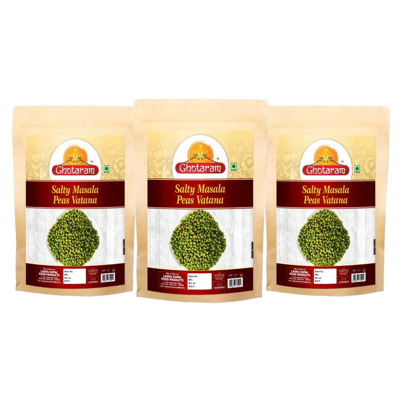 Ghotaram Indori Namkeen Chatpata Green Masala Matar | Hara Matar/Bhuna ...