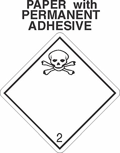 GC Labels-L332I, Toxic Gas Class 2.3 Paper International Wordless ...