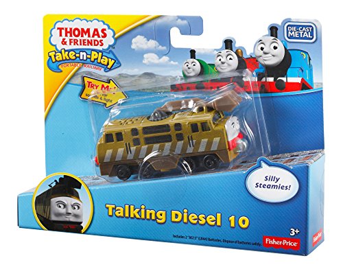 Thomas & Friends Take-n-Play, Talking Diesel 10 Arts Entertainment ...