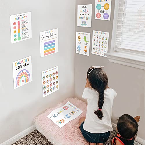 Snapklik.com : 9 Calming Corner Classroom Posters, Mental Health ...