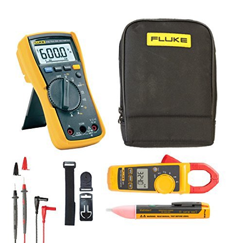 Buy Fluke Combo Kit - KIT93 - Comes With Fluke 115 True RMS LCD Digital ...