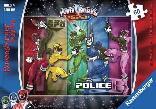 Power Rangers SPD Puzzle (60 pieces) : Amazon.co.uk: Toys & Games