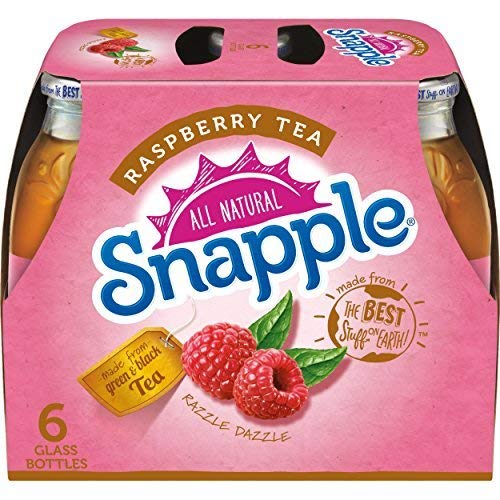 Amazon.com : Snapple Raspberry Tea, 16 fl oz glass bottles : Grocery ...