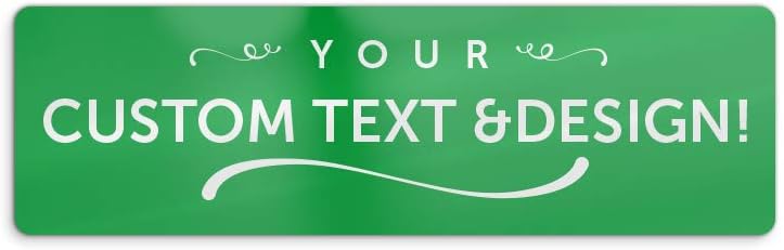 Amazon.com: BuildASign Custom Magnetic Bumper Sticker Decal – Custom ...