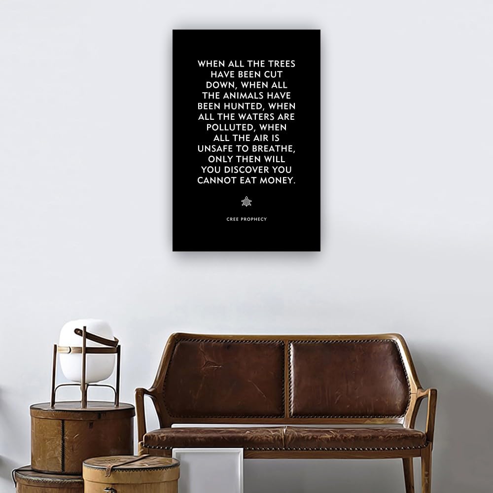 Cree Inspirational Quotes Native American Quote "cree Prophecy"