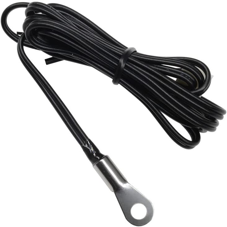 100cm Kablolu Su Geçirmez 10K NTC Sensör Montaj Delikli Isı Sıcaklık ...