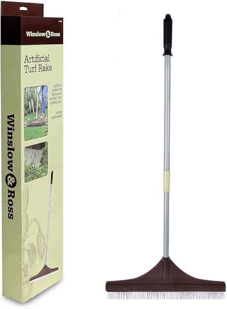 Amazon.com: Winslow&Ross Artificial Turf Rake Grass Broom Hand Rake ...