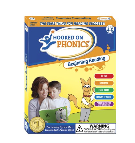 Hooked on Phonics Beginning Reading: Essentials Edition, Ages 4-6 ...
