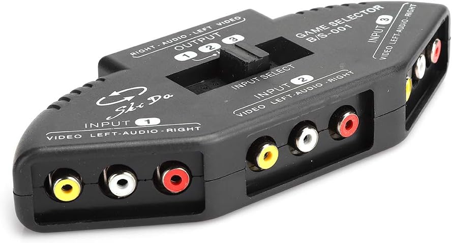YOUTHINK RCA Splitter Audio 3 en 1 Salida Audio Video RCA Splitter ...