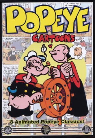 Popeye Cartoons - 8 Animated Popeye Classics! | Amazon.com.br