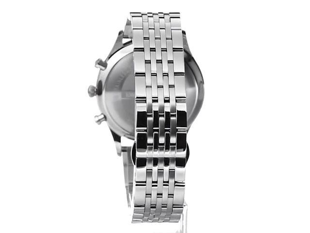 Watch Emporio Armani Men's AR1863 Sport Silver Watch on Amazon Live