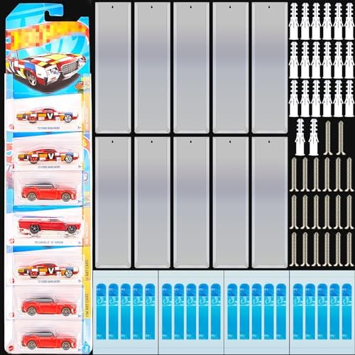 Amazon.com: RattanView 10 Pcs Model Car Display Cases Wall Mount Holds ...