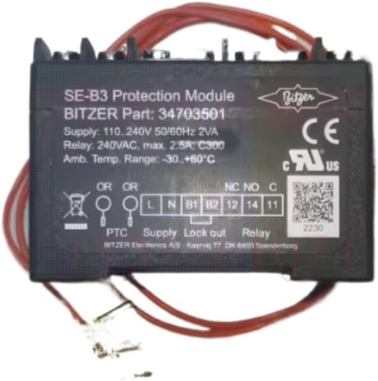 NEW FOR Compressor motor protection module SE-B3 34703501 - Amazon.com