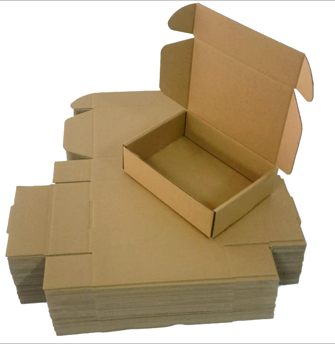 Amazon.com: lmjclzyee 7x5x2 inches pack of 50 shipping boxes, Cardboard ...