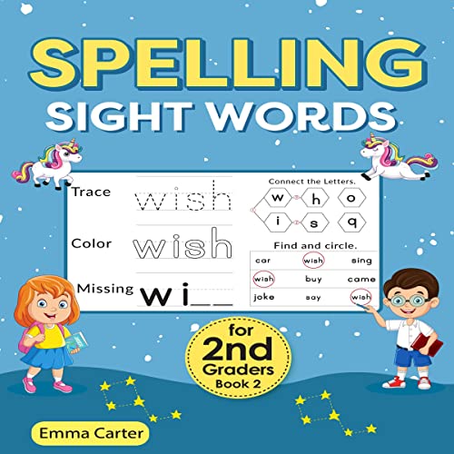 Amazon.com: Spelling Sight Words for 2nd Graders - Book 2 (Audible ...