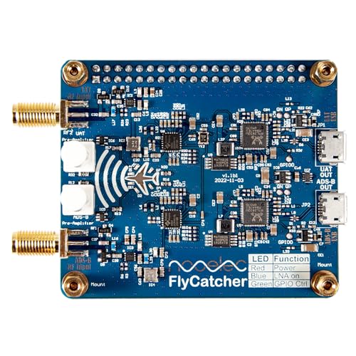 Nooelec Flycatcher - High Performance Dual-Channel RTL-SDR Raspberry Pi ...