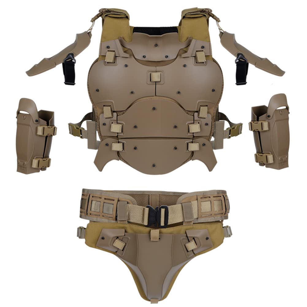 Buy Full Face Protection Helmet Armour Set, Headset Goggle Set, Mech ...