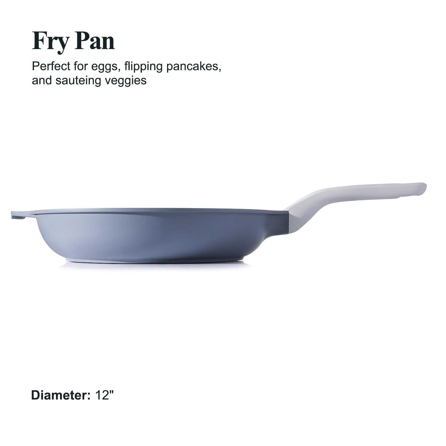 Snapklik.com : Nonstick Ceramic Frying Pan, Non Toxic Nonstick Pan ...