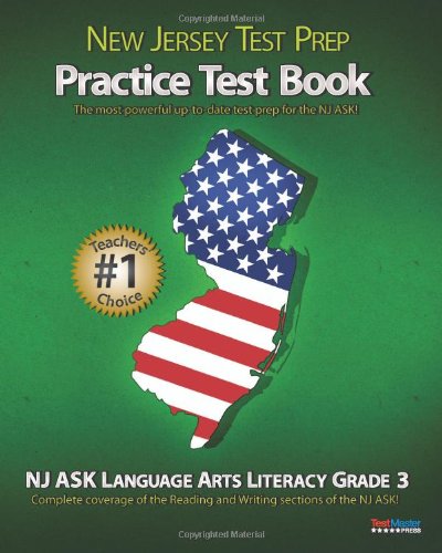 New Jersey Test Prep Practice Test Book Nj Ask Language Arts Literacy ...