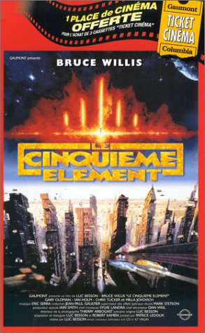 Le cinquième element [VHS]: Amazon.de: Willis, Bruce, Jovovich, Milla, Oldman, Gary, Holm, Ian ...