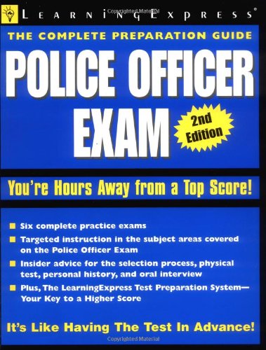 Police Officer Exam: Michael Spano: 9781576854419: Amazon.com: Books