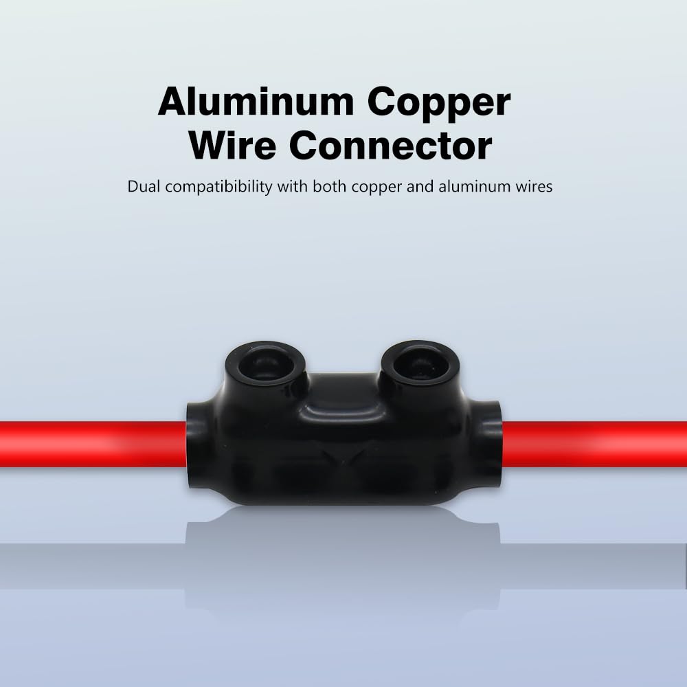 Snapklik.com : AIRTAK 2-14 AWG Insulated Inline Splice Connector Black ...