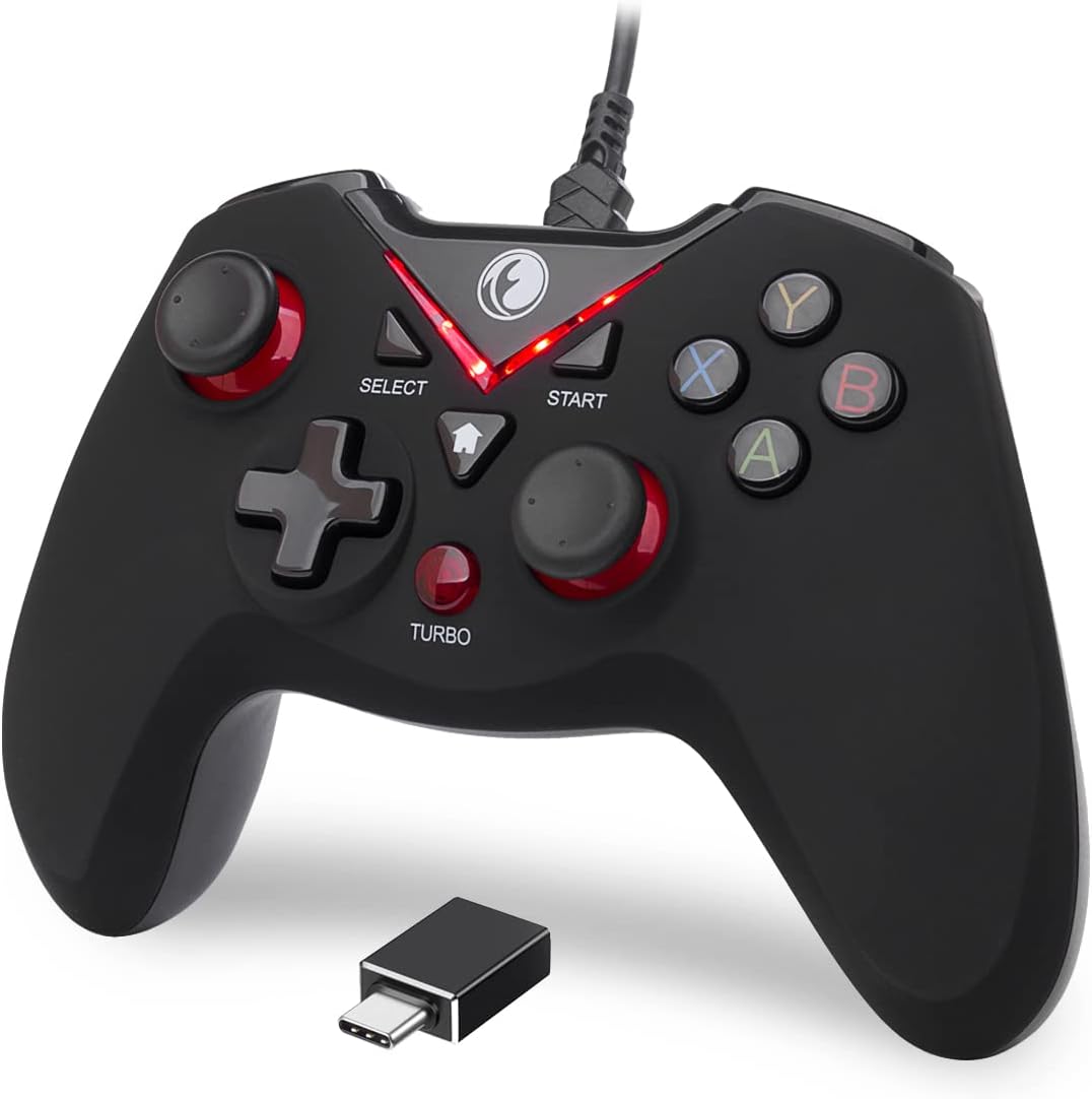 Amazon.com: IFYOO V-one Wired USB Gaming Controller Gamepad Joystick ...