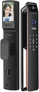 Amazon.com: ThikK Fingerprint 3D Facial Recognition Smart Lock Cat's ...
