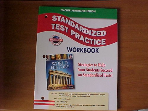 Standardized Test Practice Workbook, Teacher Annotated Edition (Glencoe ...