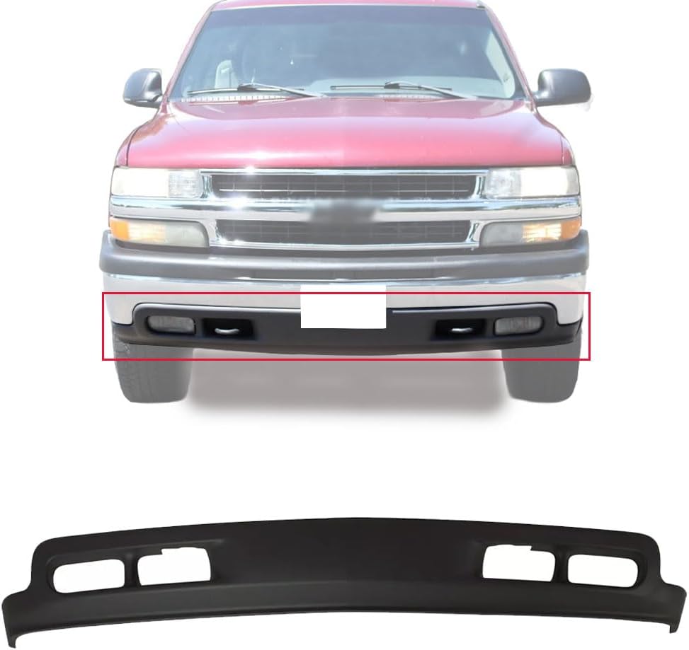 Amazon.com: New Front Valance - Front Lower Bumper Deflector Compatible ...