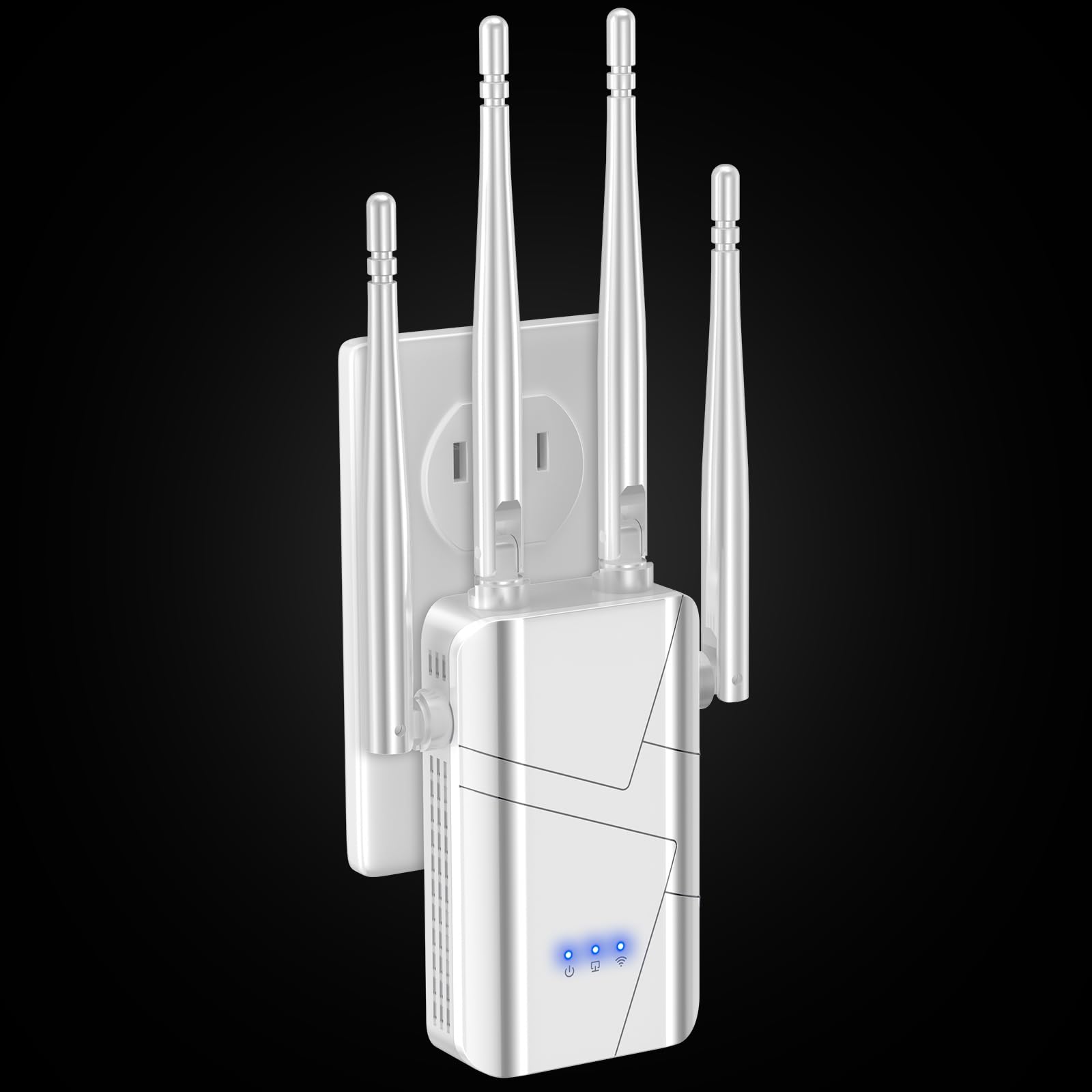 Snapklik.com : Baetaey 2024 WiFi Extender Signal Booster For Home - Up ...