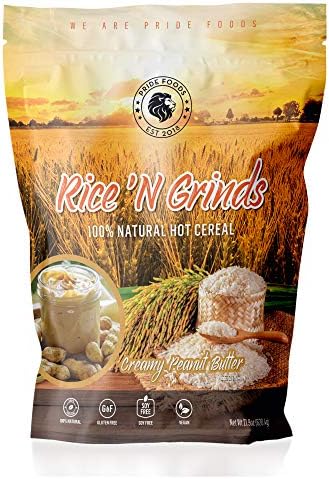 Amazon.com : Pride Foods Rice 'N Grinds, 100% Natural Hot Rice Cereal ...