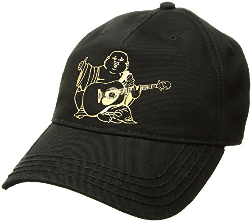 True Religion Men's Metallic Puff Buddha Cap, Black, OSFA : Amazon.in ...