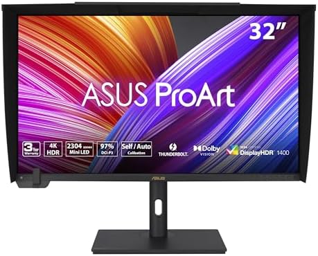 Amazon.com: ASUS ProArt Display 32” 4K HDR Mini-LED Professional ...