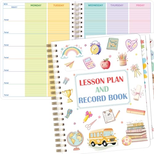 Best Lesson Plan Records Books: Organize Your Teaching Effortlessly ...