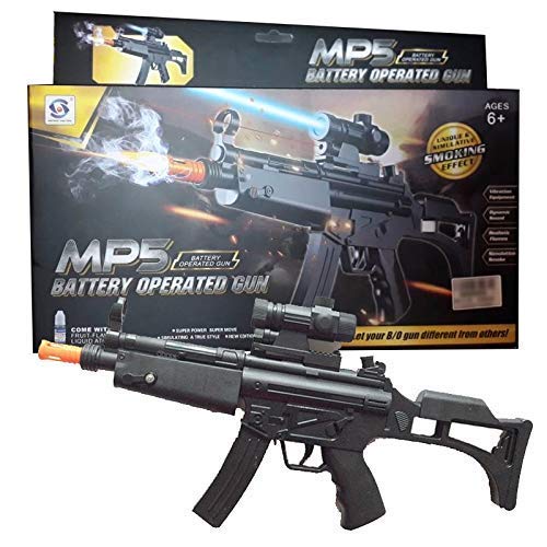 AARAV ENTERPRISES MP5 Toy Gun with Wonderful Smoke Effect, ULTRASONIC ...