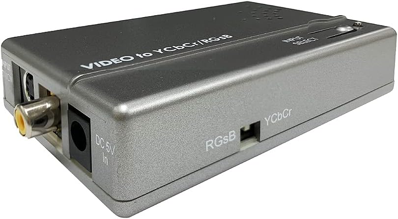 Amazon.com: AllAboutAdapters Composite S-Video to Component Video RGB ...