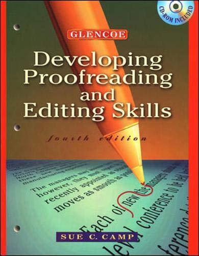 Developing Proofreading and Editing Skills: 9780028050027: Business ...