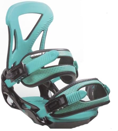 Amazon | TECH NINE (テックナイン) T9 WOMAN BINDING (BLACK/TEAL) レディース ビンディング ...