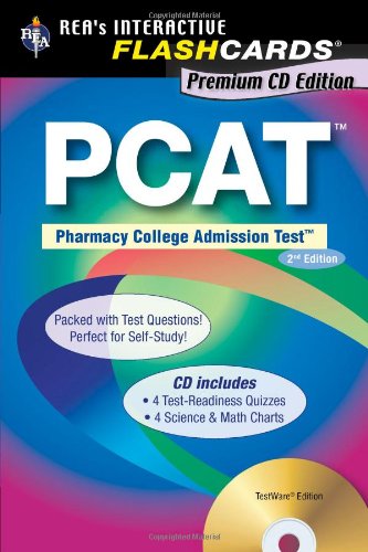 PCAT (Pharmacy College Admission Test) Flashcard Book Premium Edition w ...
