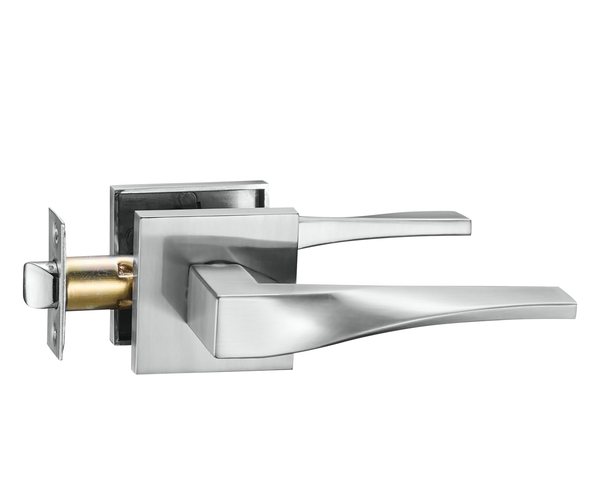 Berlin Modisch Sleek Series Passage Lever Door Handle Non-Locking Lever ...