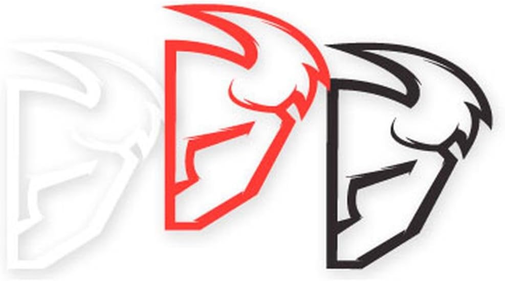 Amazon.com - Thor Outline Mask Die Cut Decal - 5in. - white 4320-1520