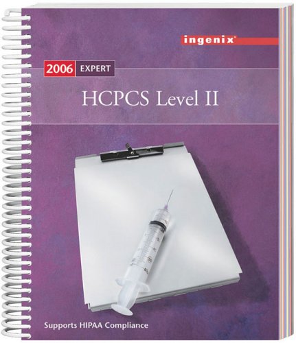 HCPCS Level II Expert - 2006 (Spiral Edition) (HCPCS LEVEL II EXPERT ...