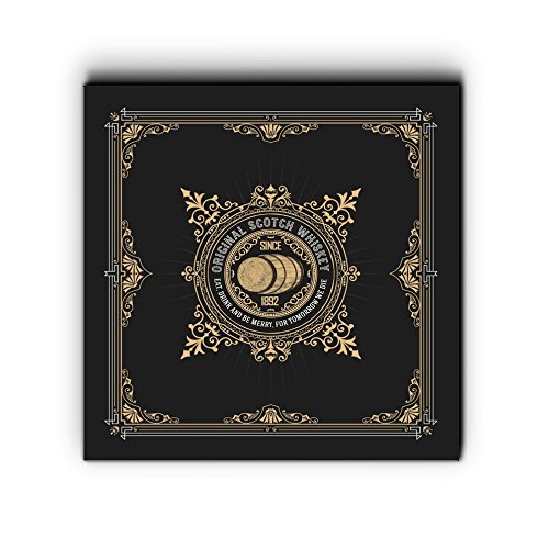 nish! Whiskey Poster Prints #002 (MDF Wood, 18"x18", 1 pc) : Amazon.in ...