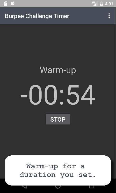 Burpee Challenge Timer - App on Amazon Appstore